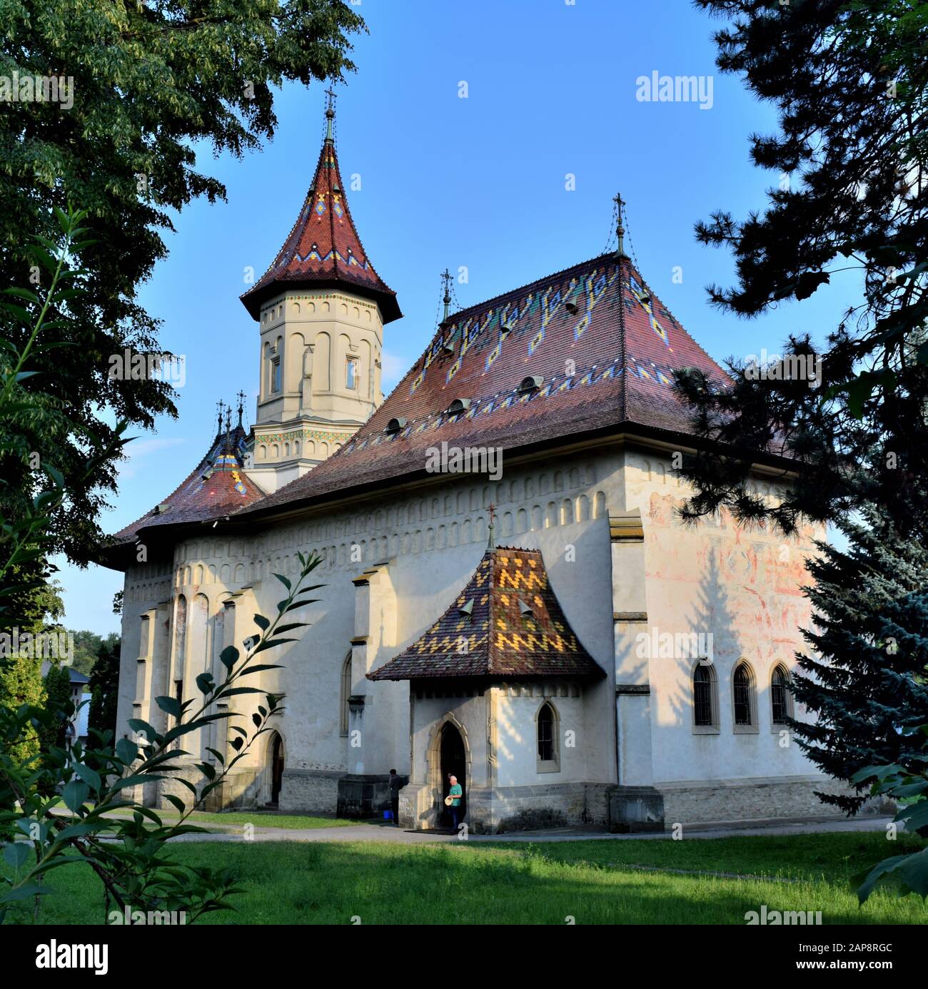 greek-ortodox monastery in Romania (Sf. Ioan cel Nou Suceava Stock ...