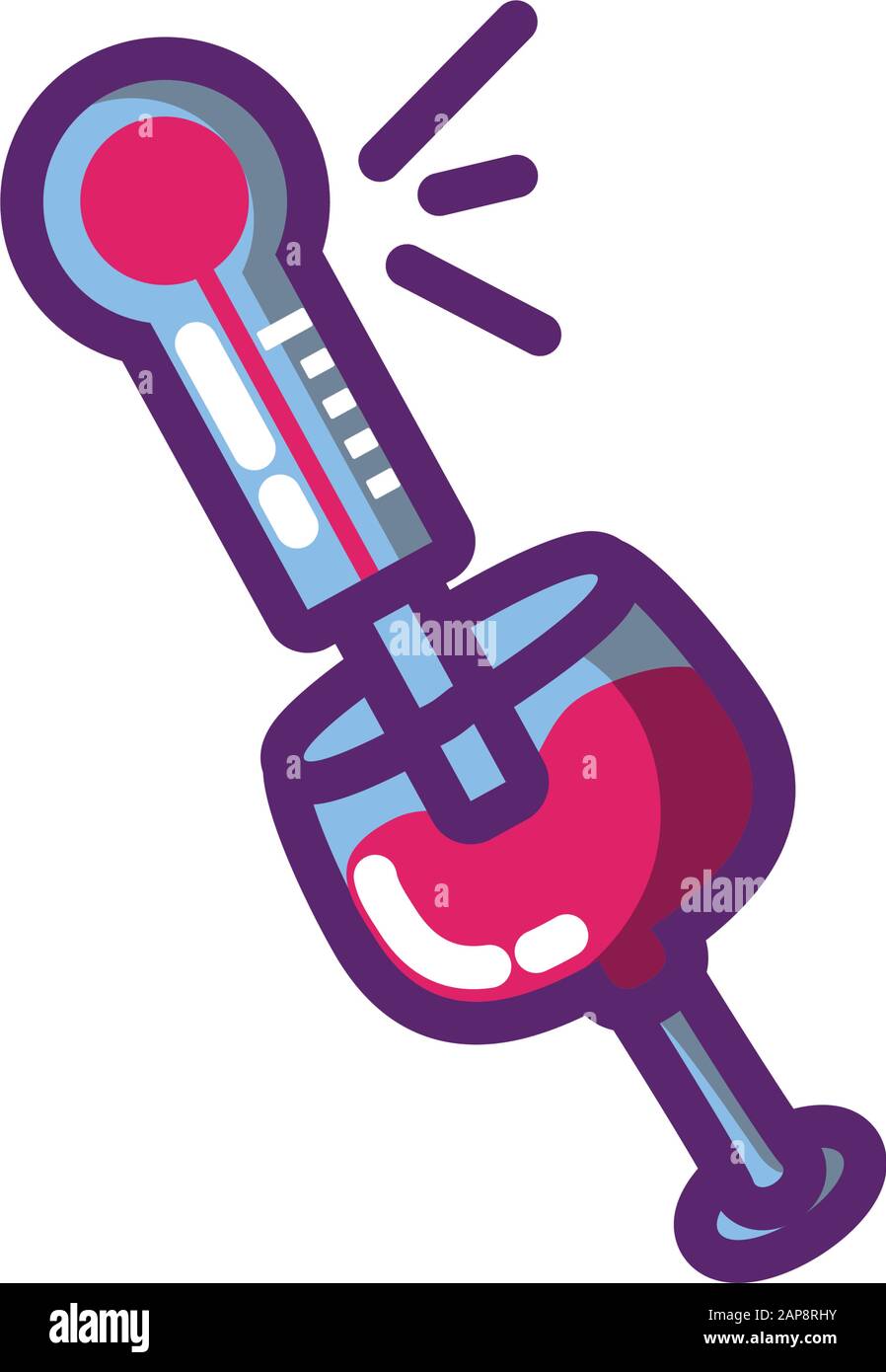 Old vintage thermometer Stock Vector Images - Alamy