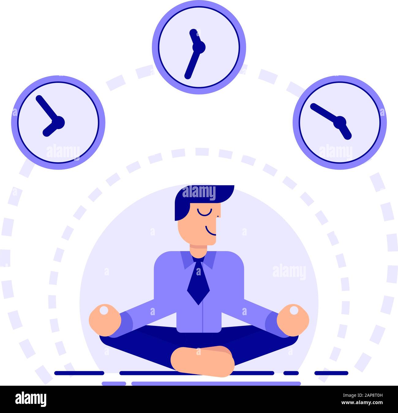Time time management discipline Stock Vector Images - Alamy