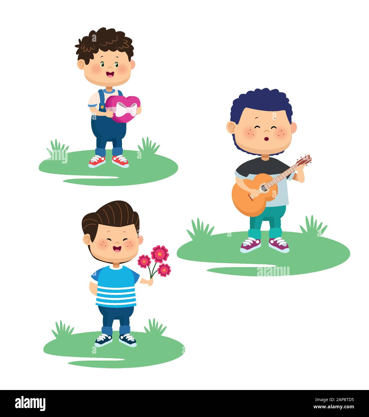 Friends activities Stock Vector Images - Alamy