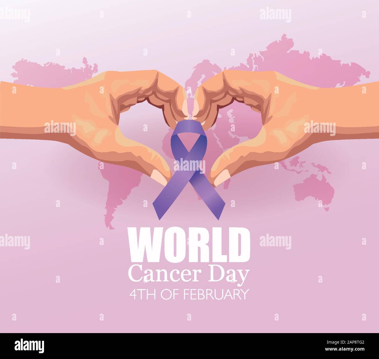 World cancer day Stock Vector Images - Alamy