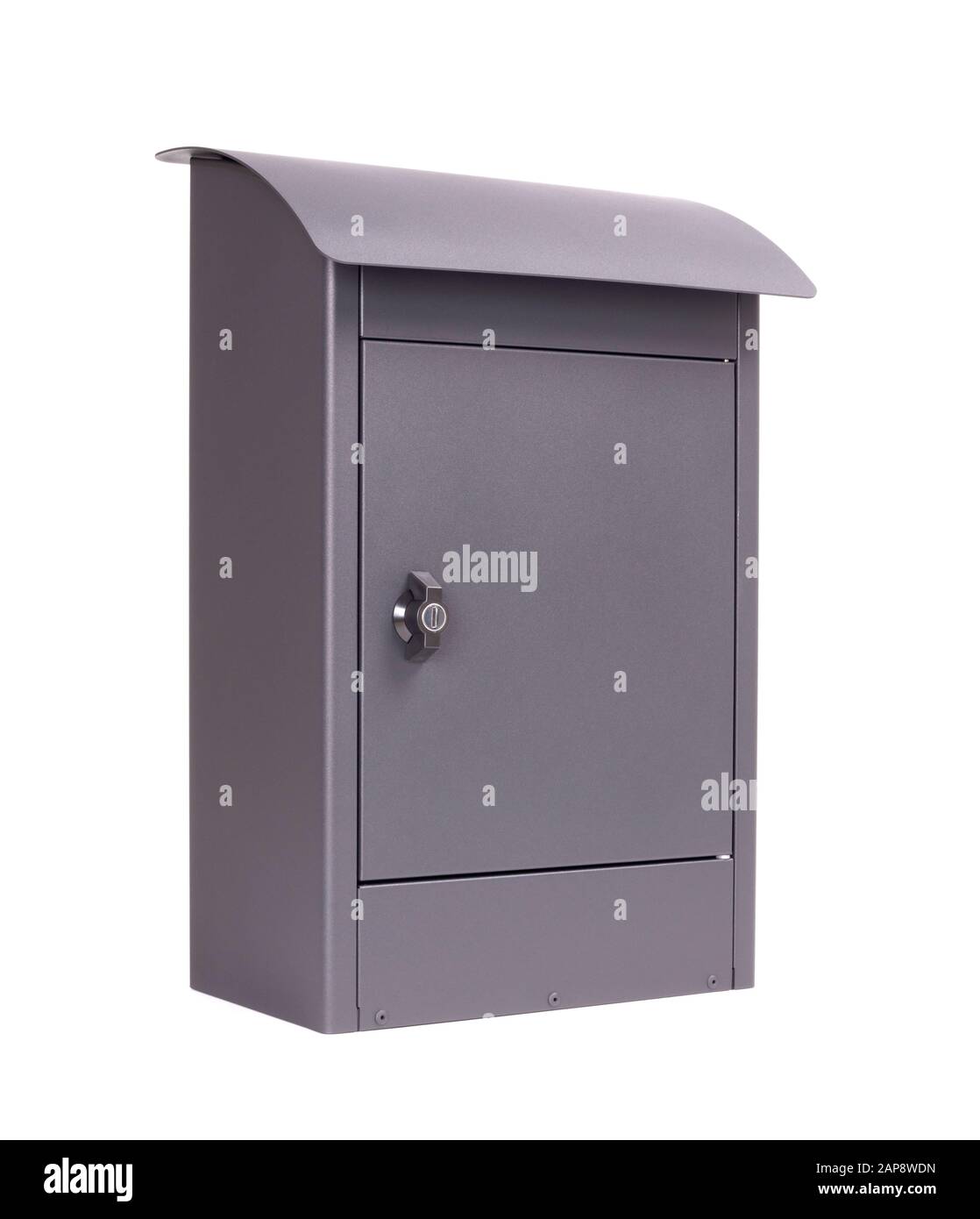Modern letter-box isolated on a white background Stock Photo - Alamy