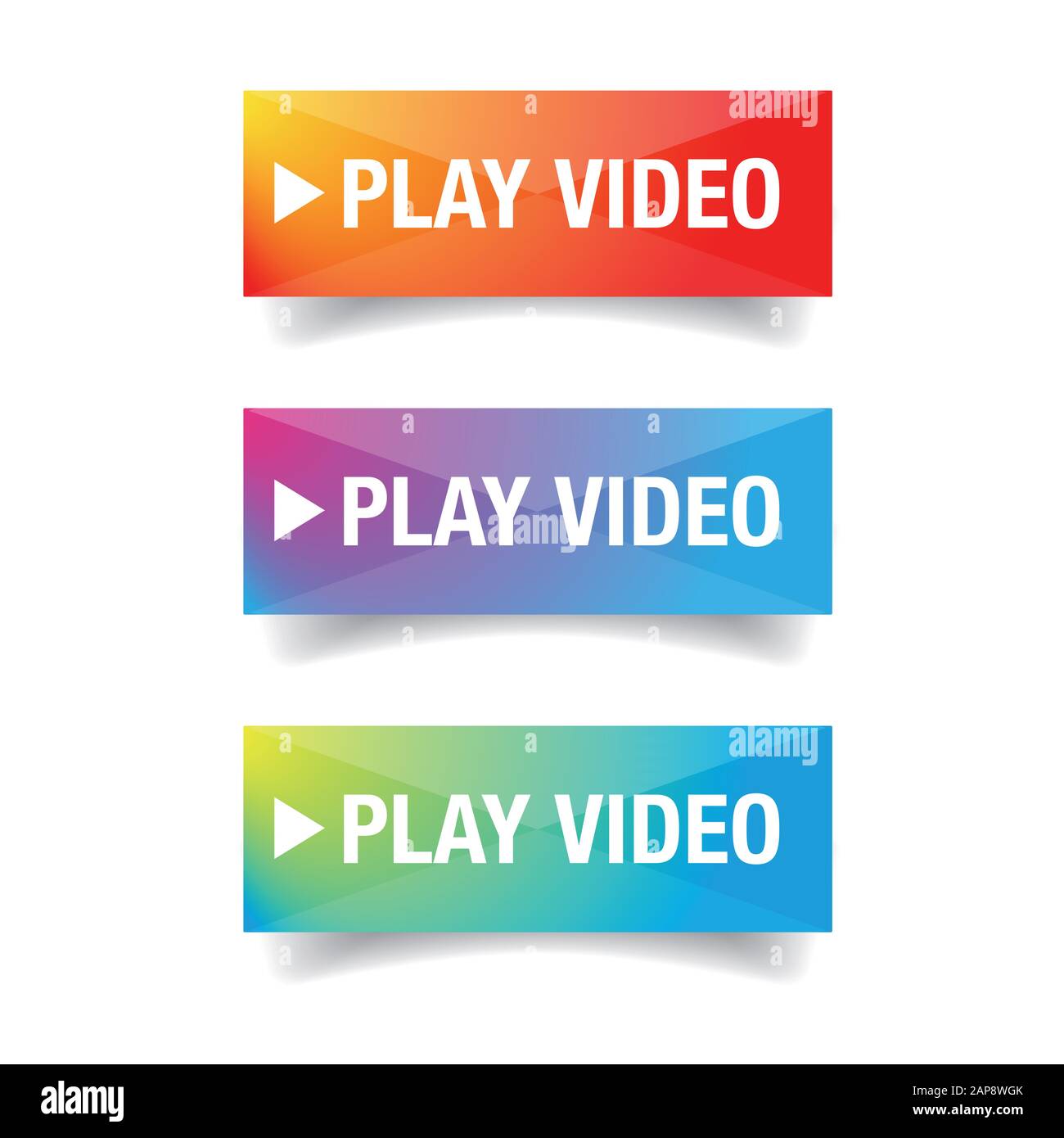 Video player graphic Cut Out Stock Images & Pictures - Alamy