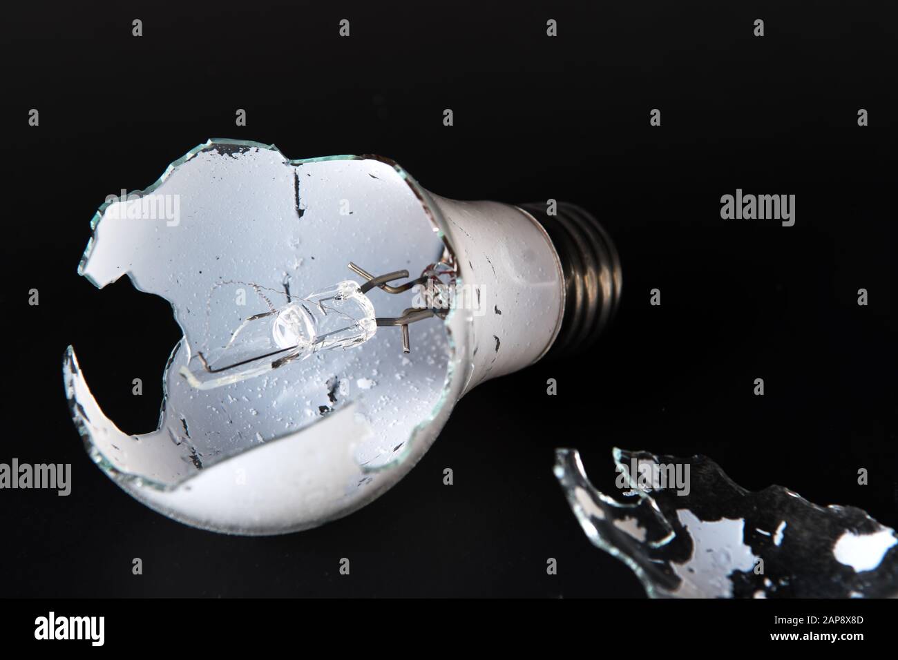 Broken lightbulb hi-res stock photography and images - Alamy