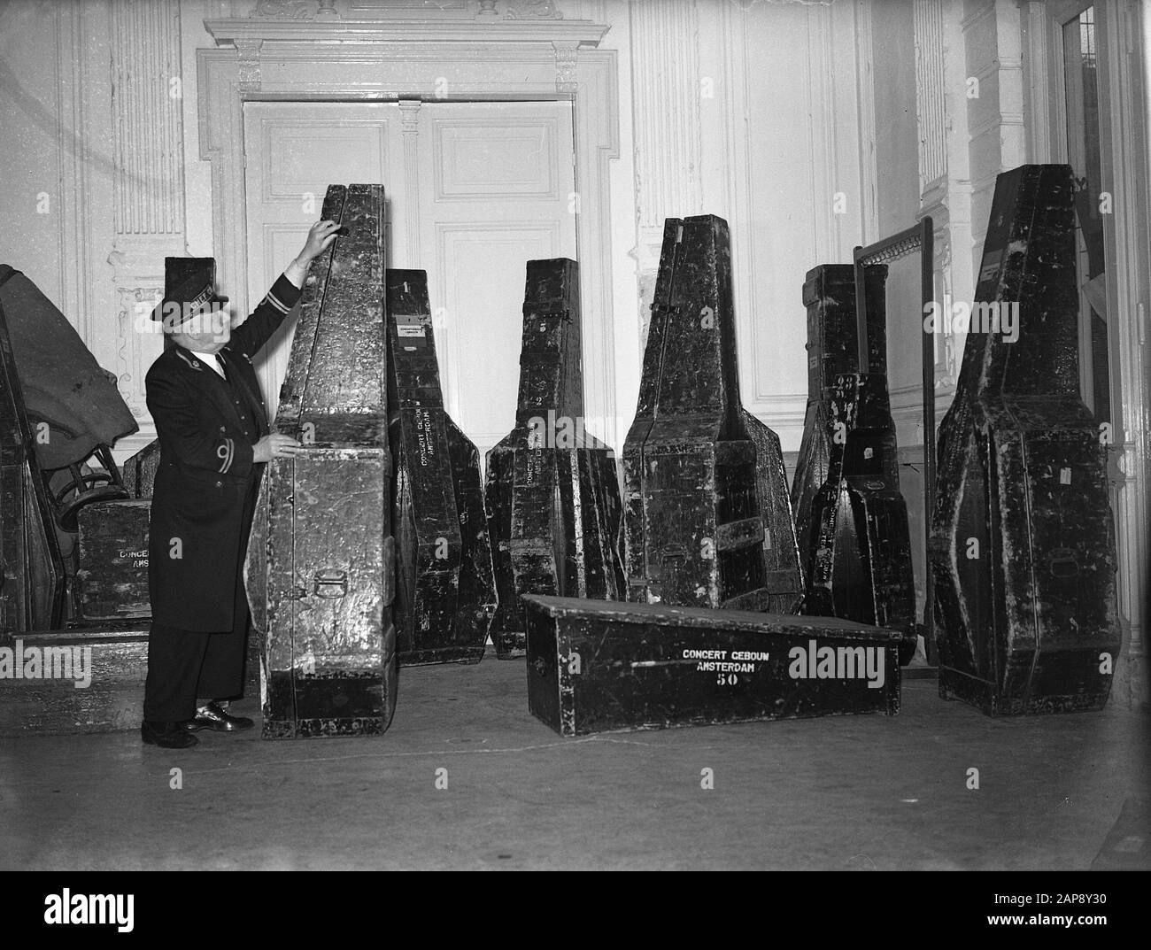 Amsterdam concertgebouw orchestra Black and White Stock Photos & Images ...