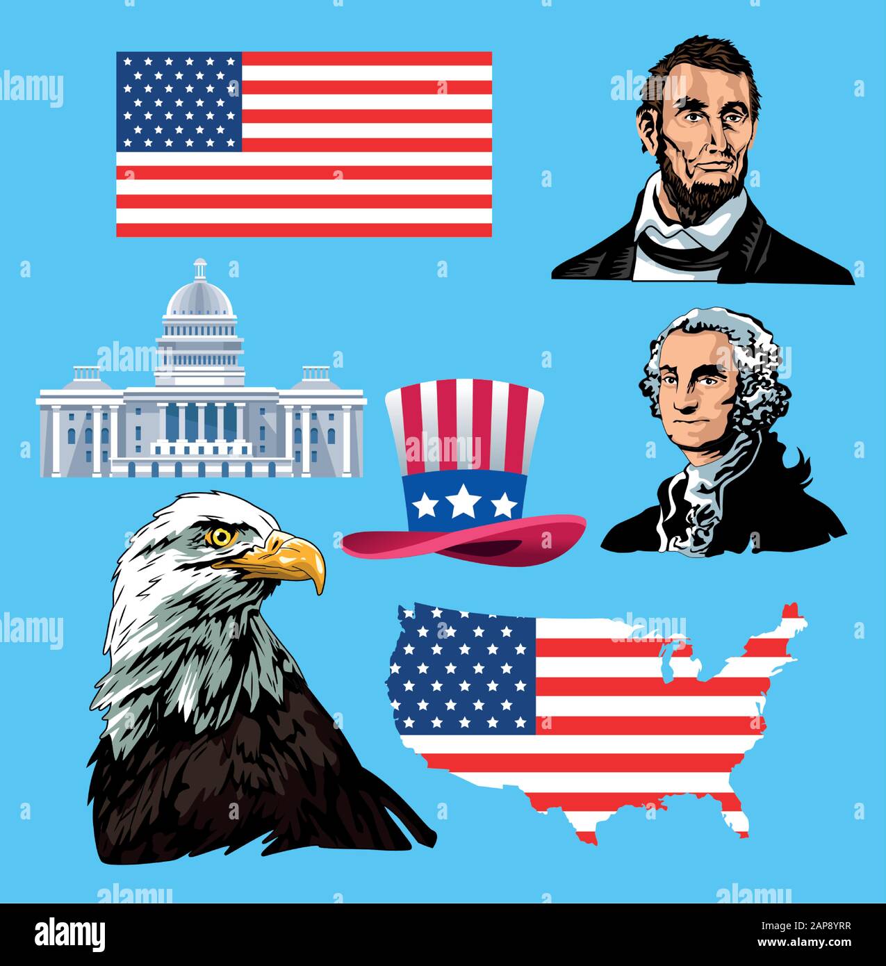 Abraham george Stock Vector Images - Alamy