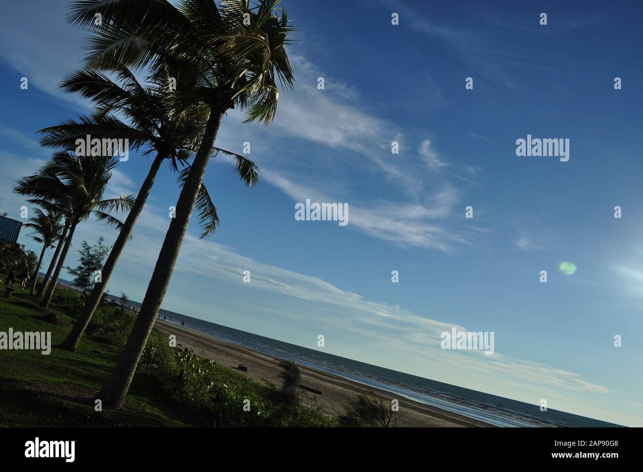 Miri, Sarawak / Malaysia - April 2011: The beautiful beaches of Luak ...