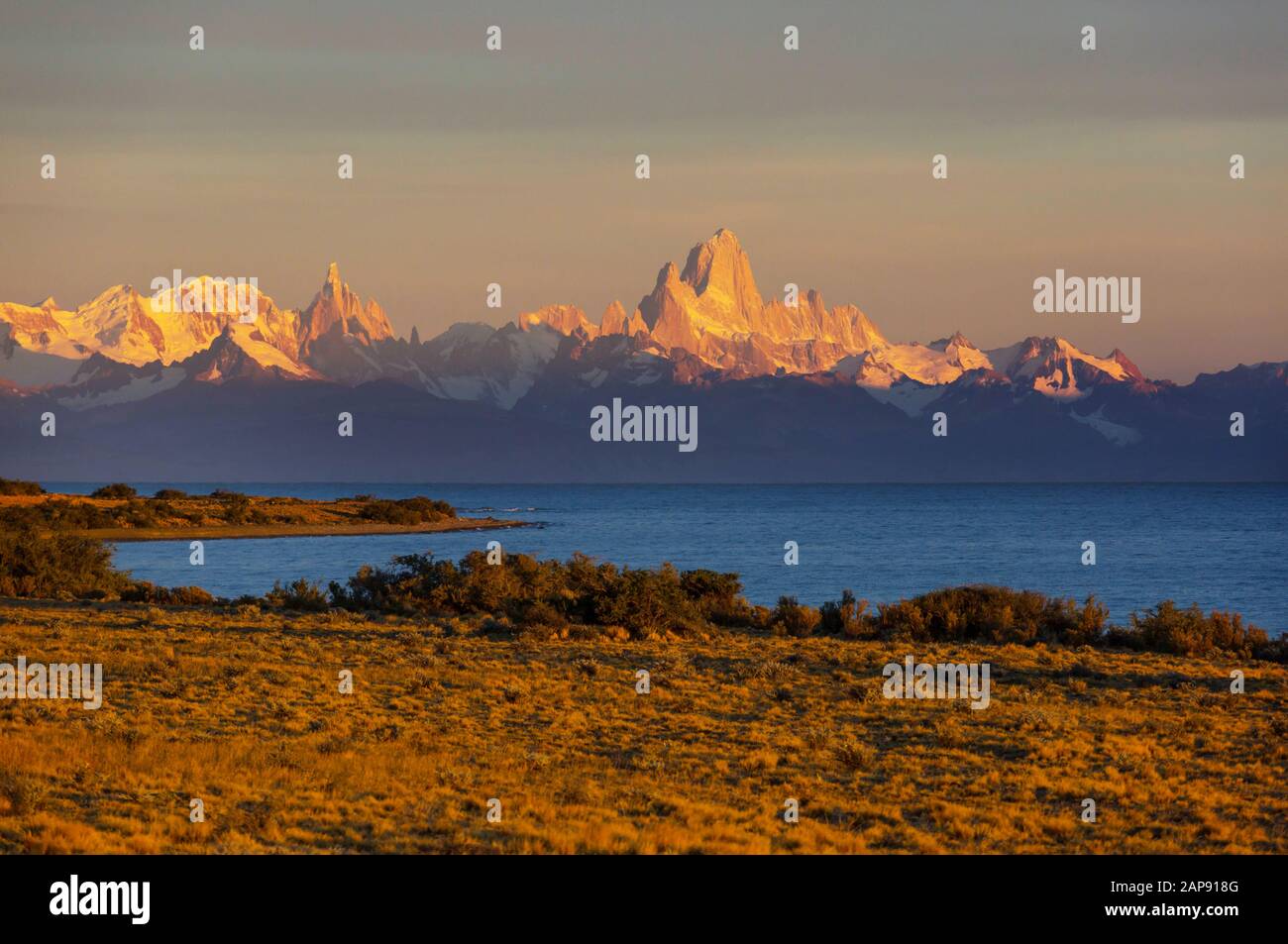 Patagonia landscapes in Southern Argentina Stock Photo - Alamy