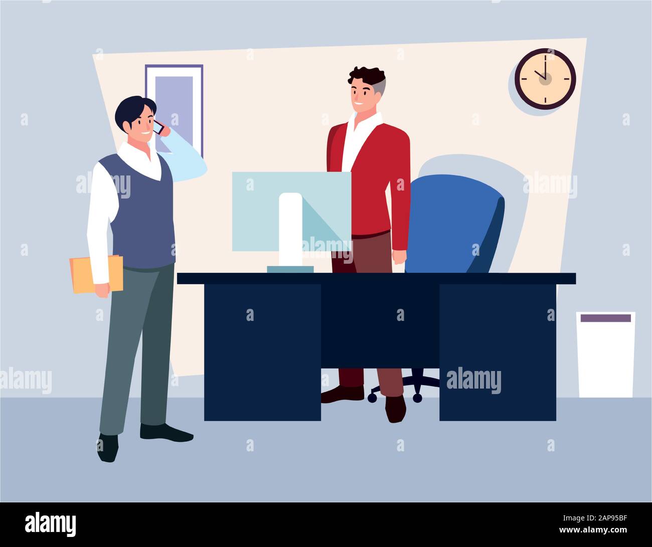 Coordinated teamwork Stock Vector Images - Alamy