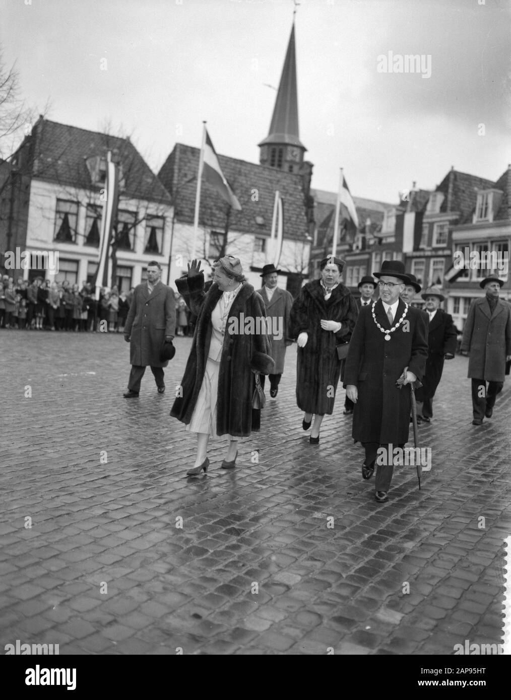 Queen 1958 holland Black and White Stock Photos & Images - Alamy
