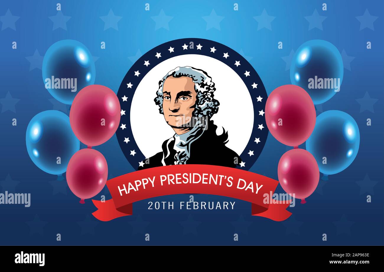George washington poster Stock Vector Images - Alamy