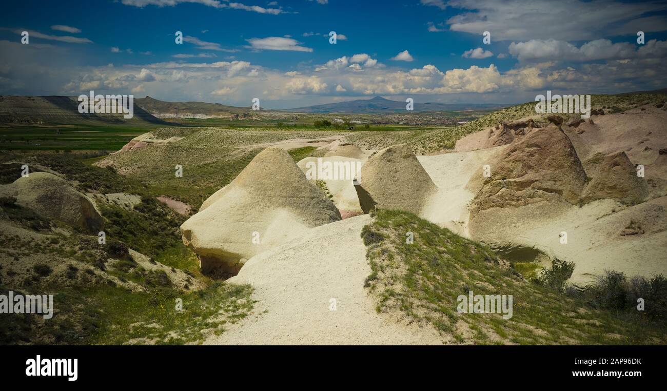 Landscape panoramic view to Devrent valley aka valley of imagination in ...