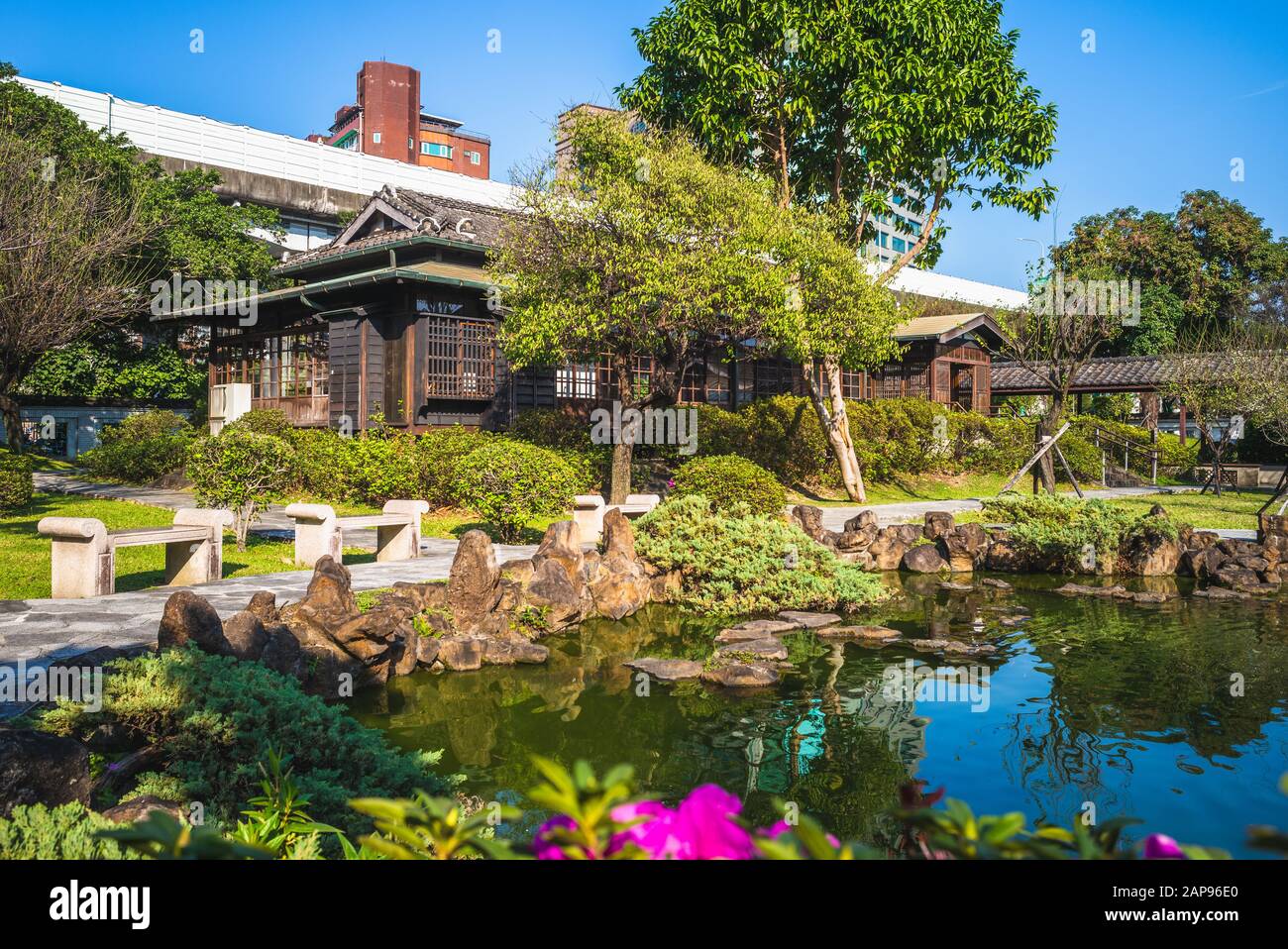 scenery of Yixian Park in taipei, taiwan Stock Photo - Alamy