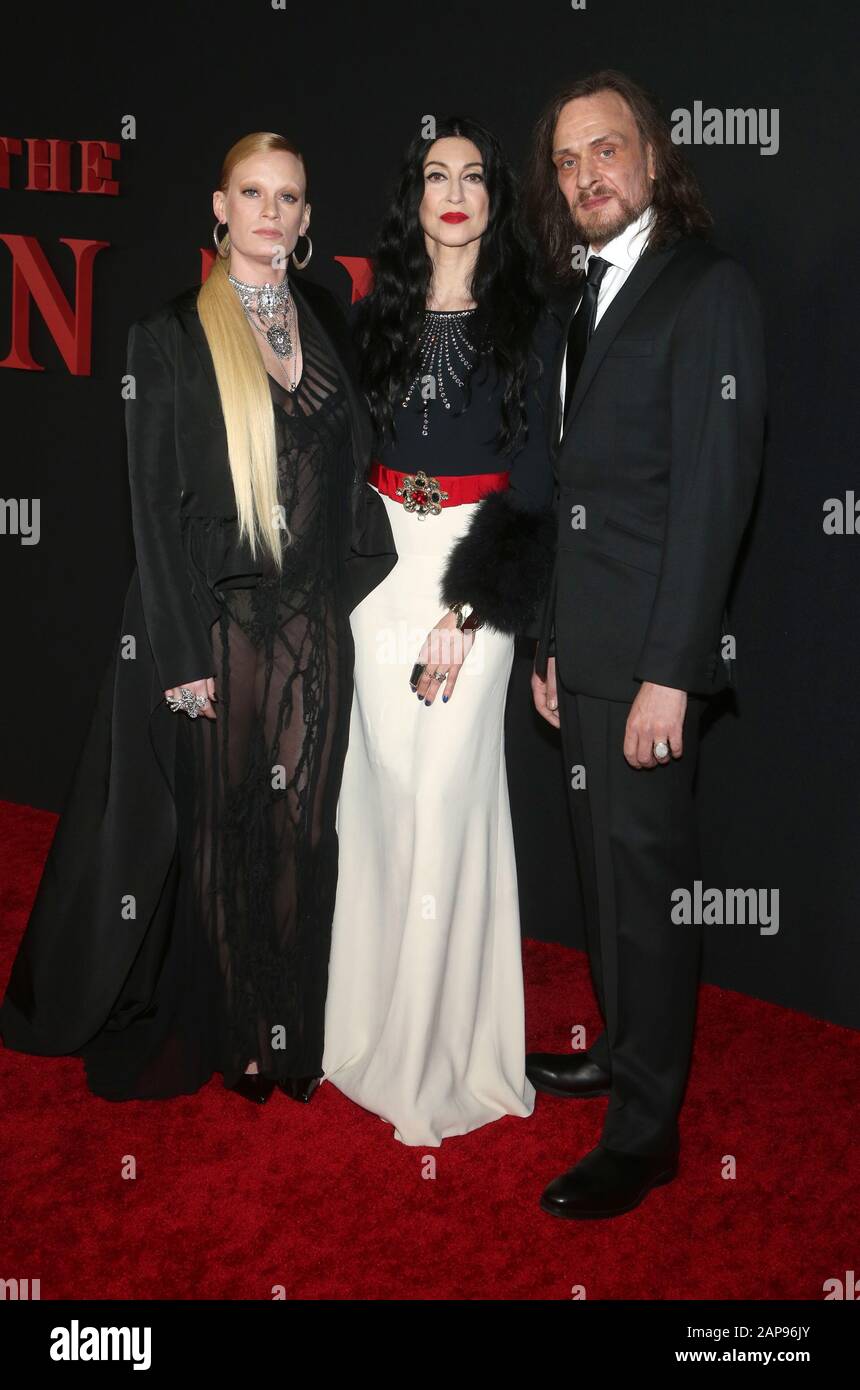 Hollywood, Ca. 21st Jan, 2020. Denna Thomsen, Floria Sigismondi, Niall ...