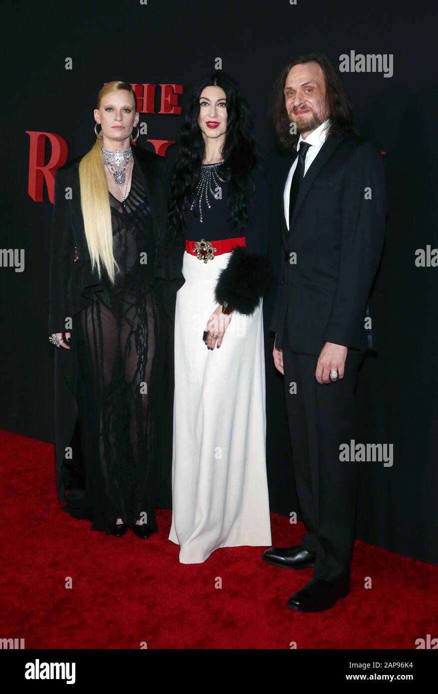 Hollywood, Ca. 21st Jan, 2020. Denna Thomsen, Floria Sigismondi, Niall ...