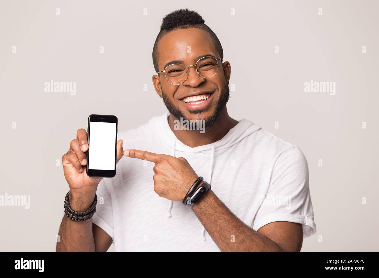 Look advertising man point hi-res stock photography and images - Alamy