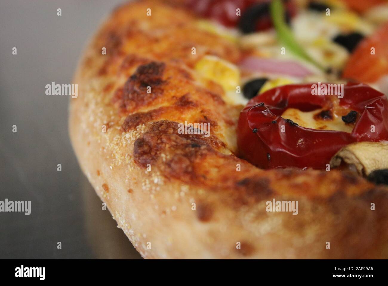 fresh baked Italian pizza, pepperoni, mushroom, sausage toppings ,pizza ...