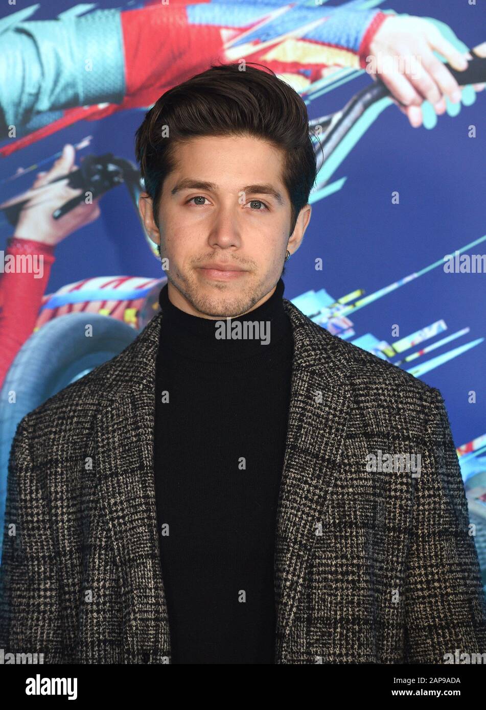 Los Angeles, California, USA. 21st Jan, 2020. Brandon Larracuente ...