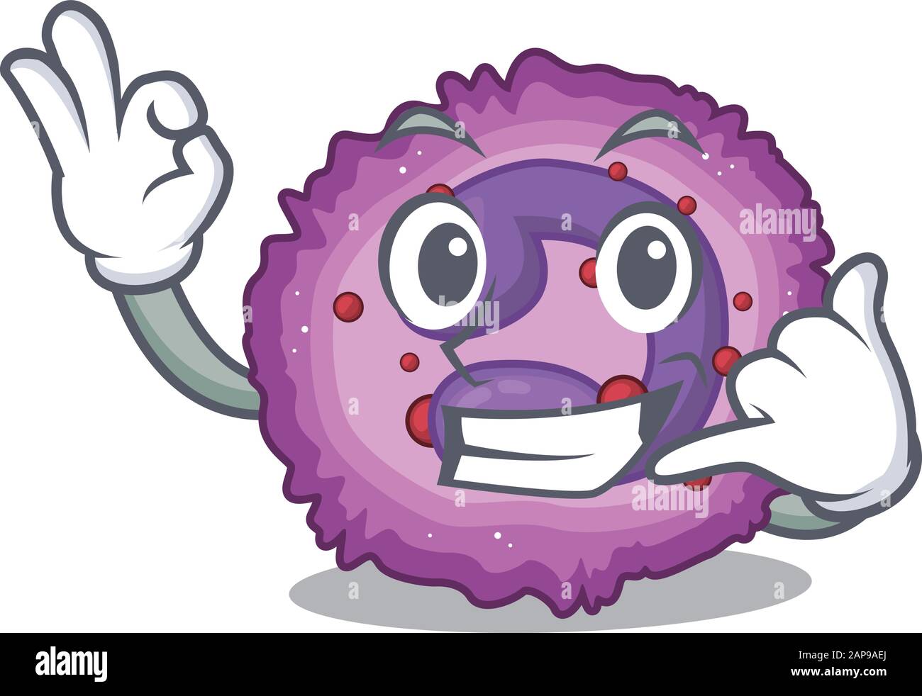 Blood cell mascot Stock Vector Images - Alamy