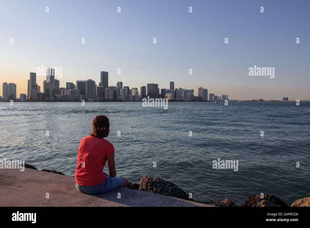 Miami florida urban landscape night hi-res stock photography and images ...
