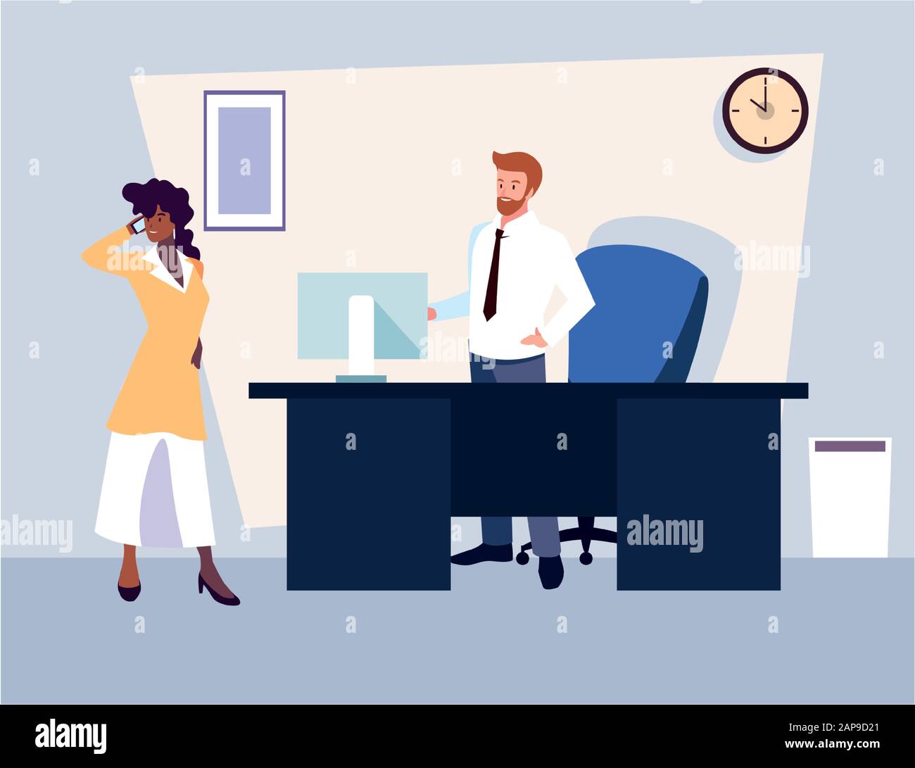 Coordinated teamwork Stock Vector Images - Alamy