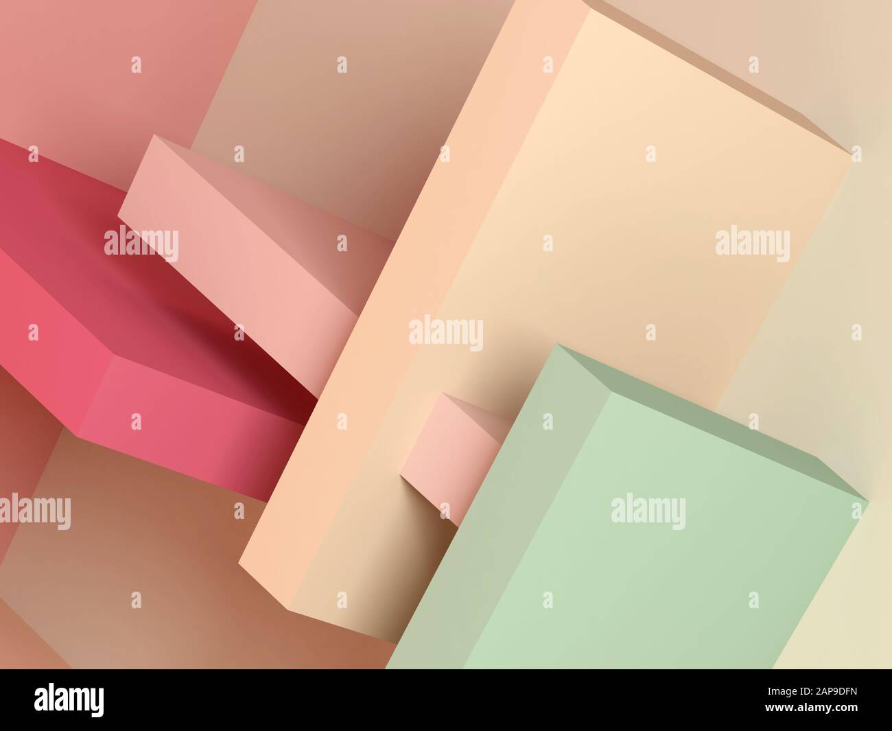 Abstract digital graphic background with colorful geometric ...