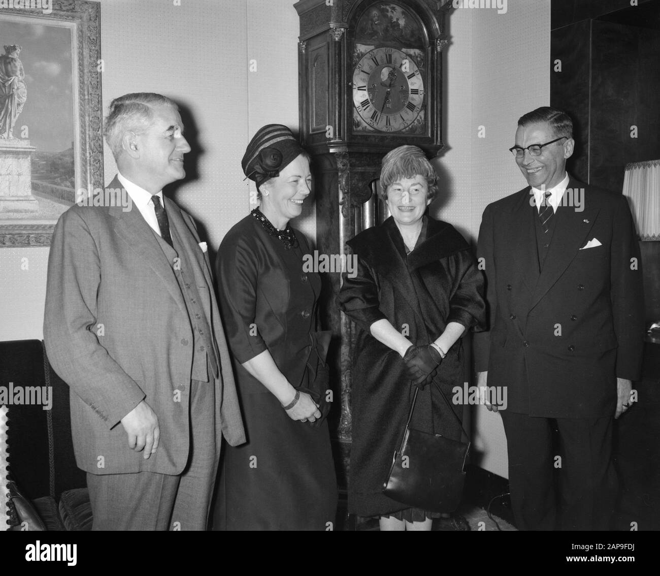 Visit British Ambassador Sir and Lady Noble to Amsterdam. Sir Andrew ...