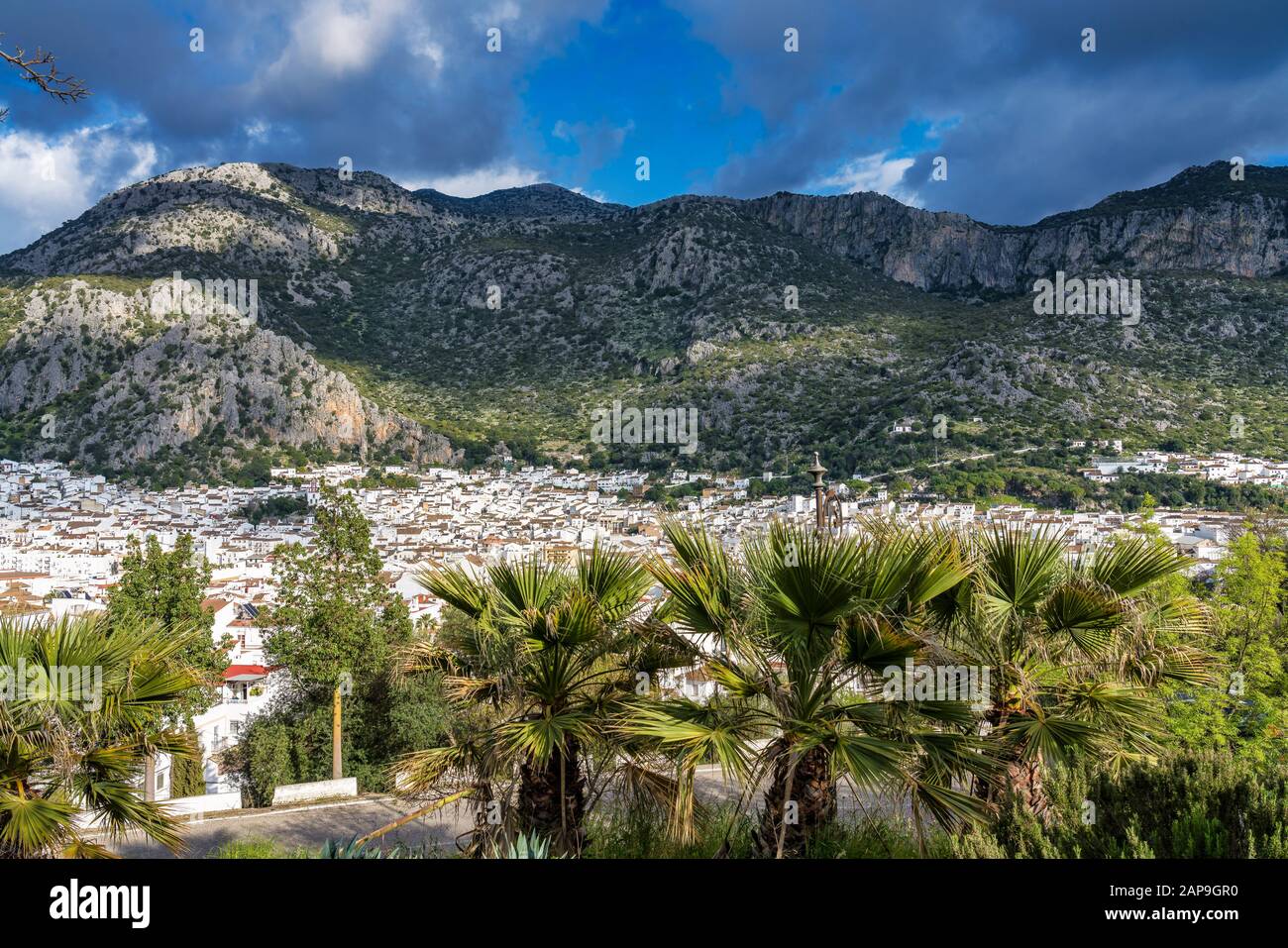Ubrique, Cadiz. This village is part of the pueblos blancos, white ...