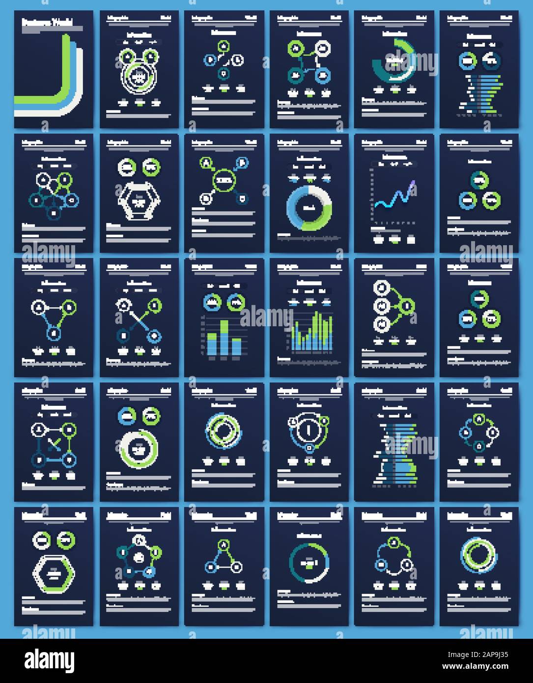 Modern infographic vector elements for business brochures. Use in ...