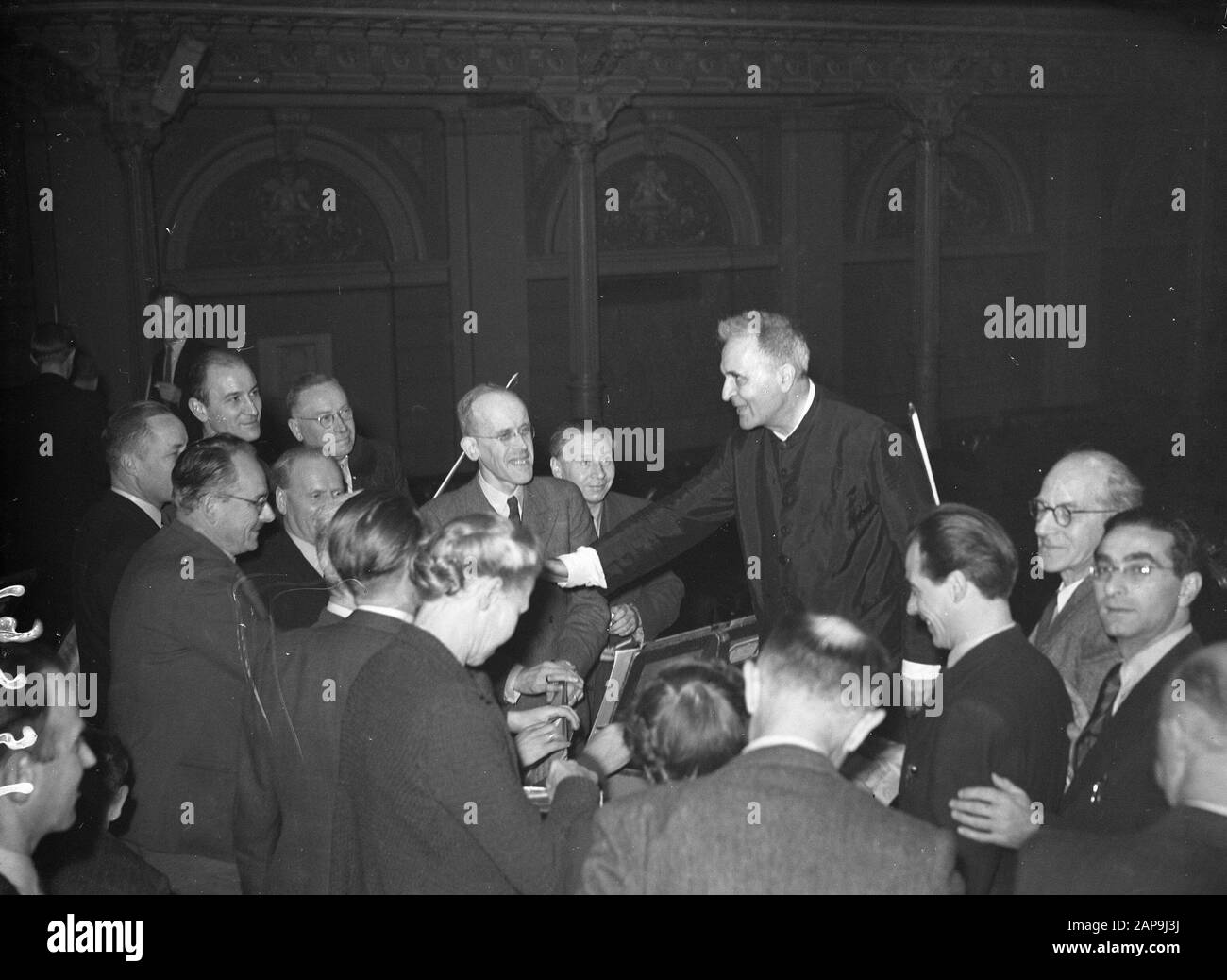 Famous conductor bruno walter conducts hi-res stock photography and ...