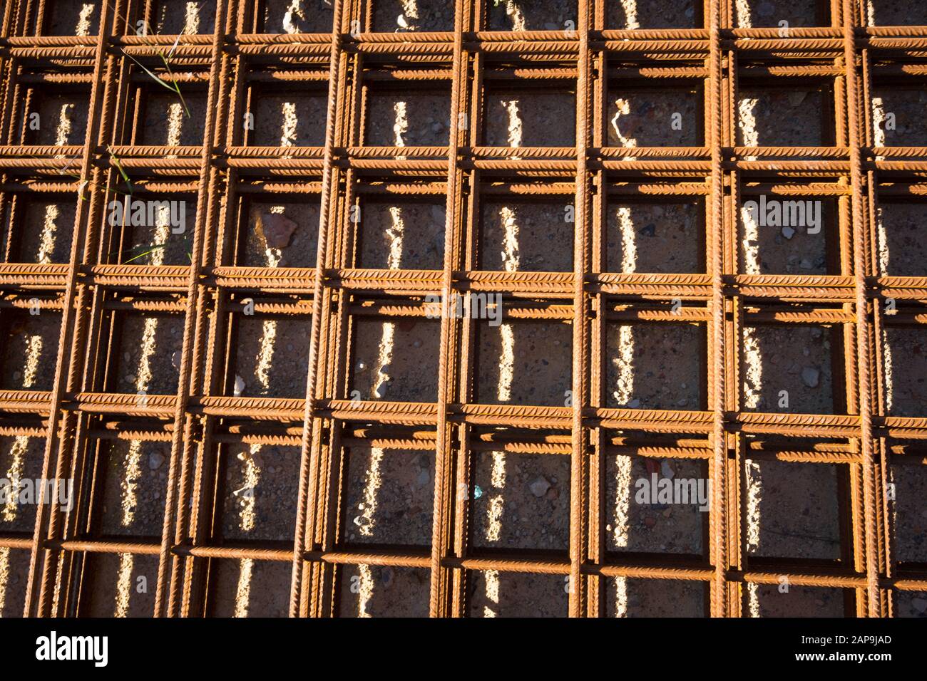 Full frame take of a pile of construction rods Stock Photo - Alamy
