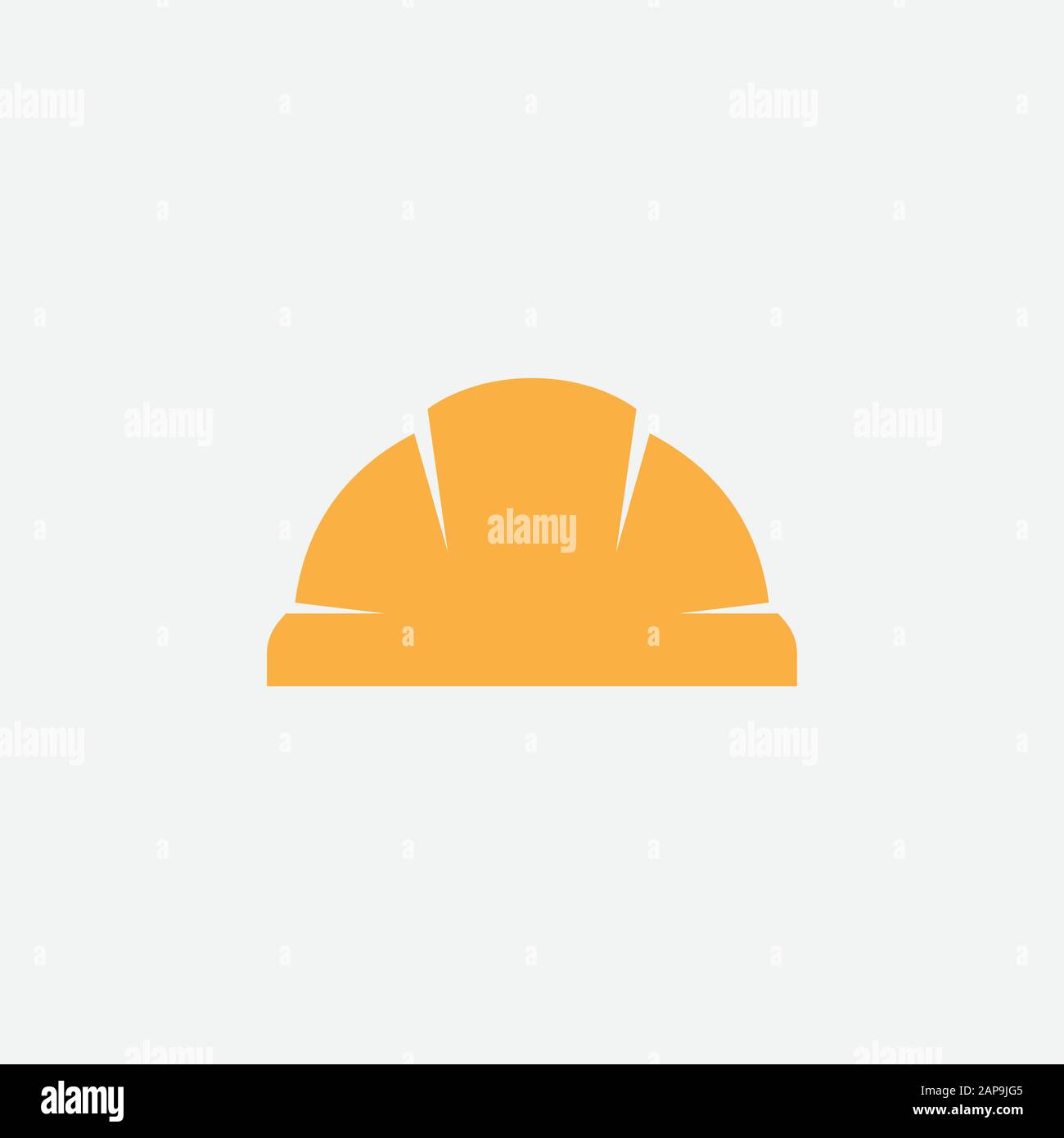 Safety helmet flat icon, Hard Hat Construction Icon, Construction Icon ...