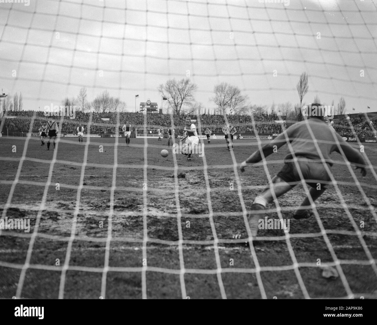Ball kick moment Black and White Stock Photos & Images - Alamy
