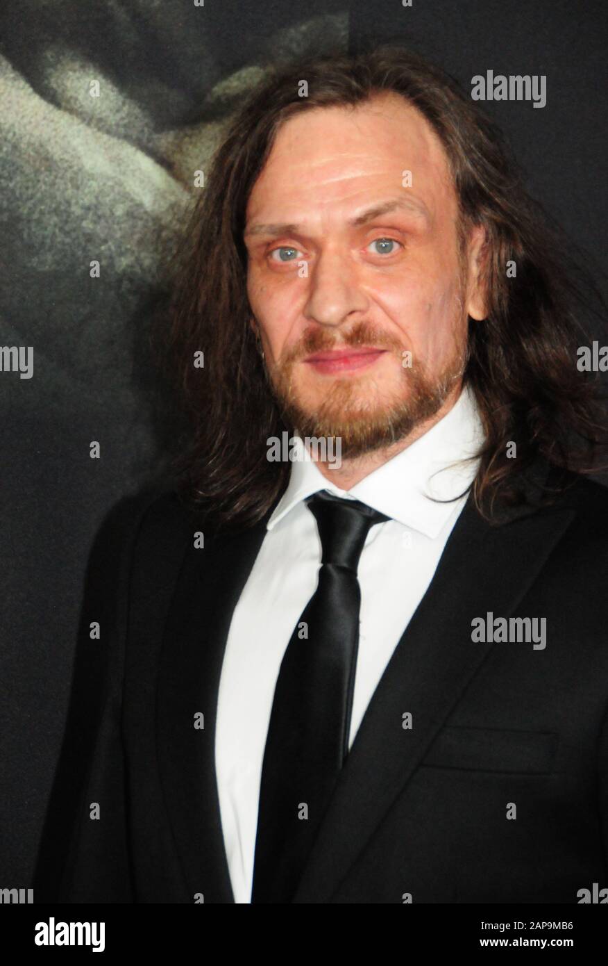 Hollywood, California, USA 21st January 2020 Actor Niall Greig Fulton ...