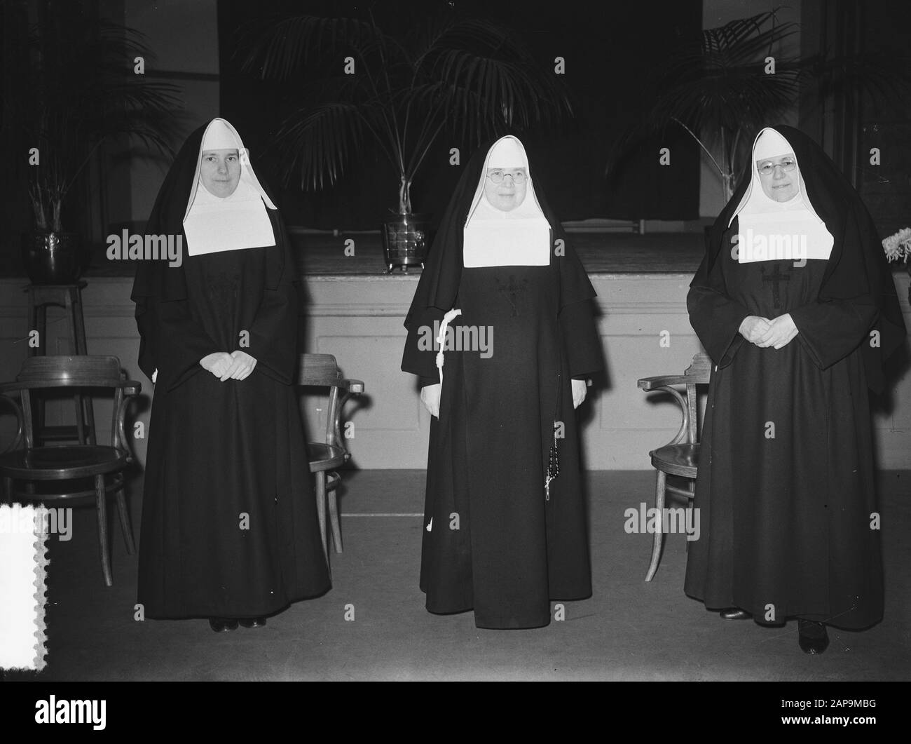 Farewell sisters roman catholic girls hbs amsterdam hi-res stock ...