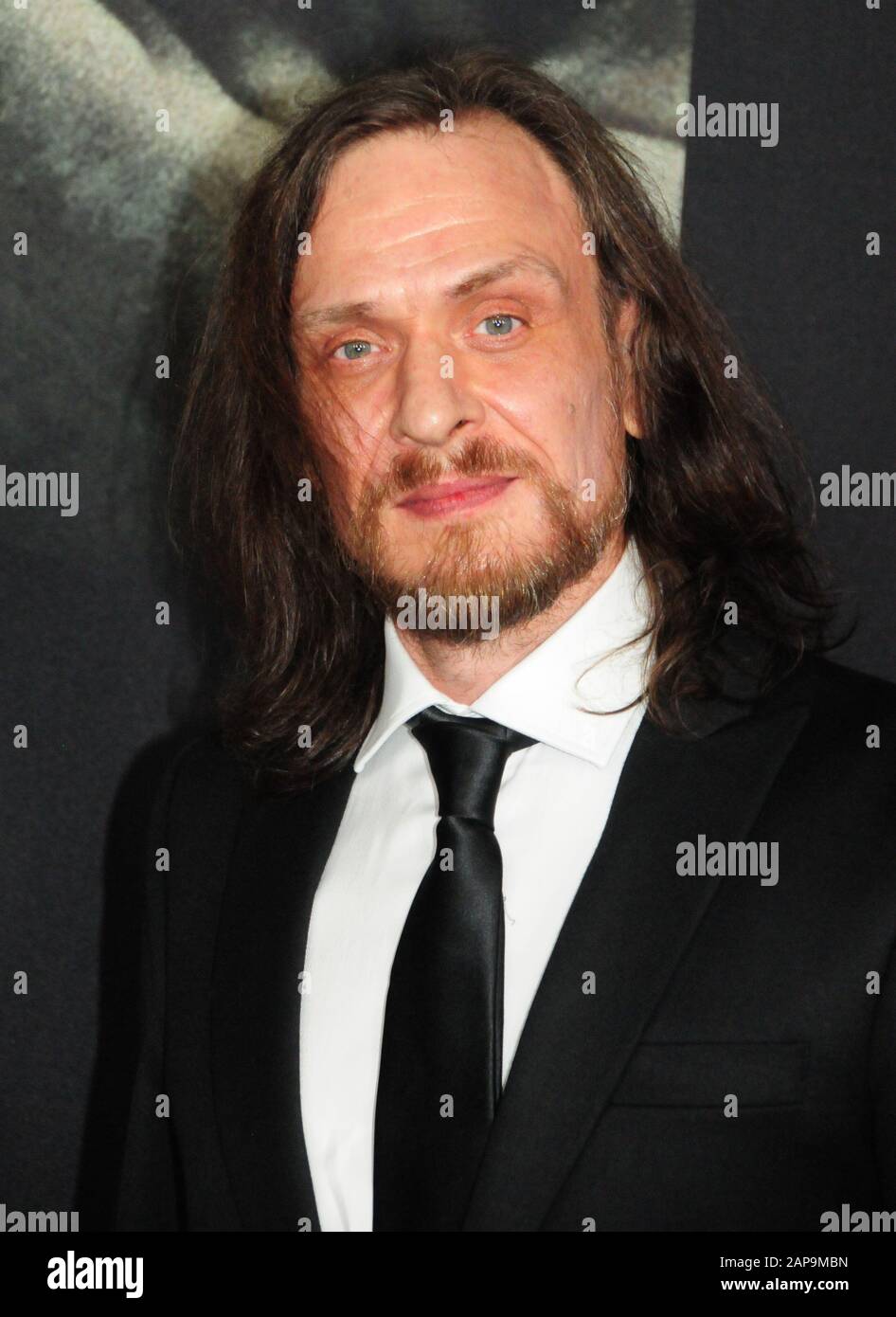 Hollywood, California, USA 21st January 2020 Actor Niall Greig Fulton ...
