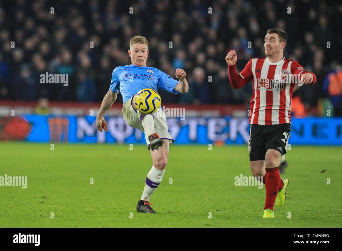 21st January 2020, Bramall Lane, Sheffield, England; Premier League ...