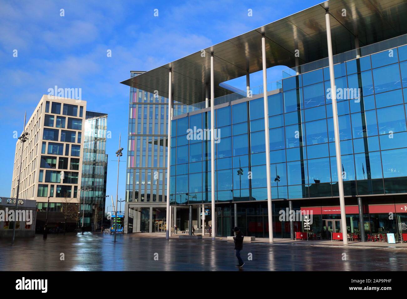 New BBC Cymru Wales offices in central Cardiff Stock Photo - Alamy