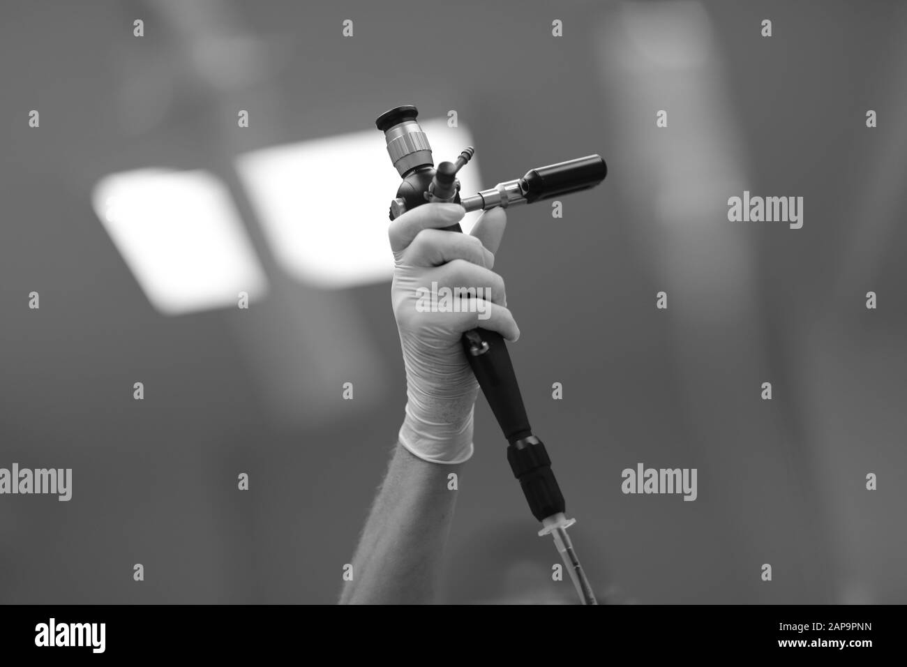 Doctors in modern medical Black and White Stock Photos & Images - Alamy