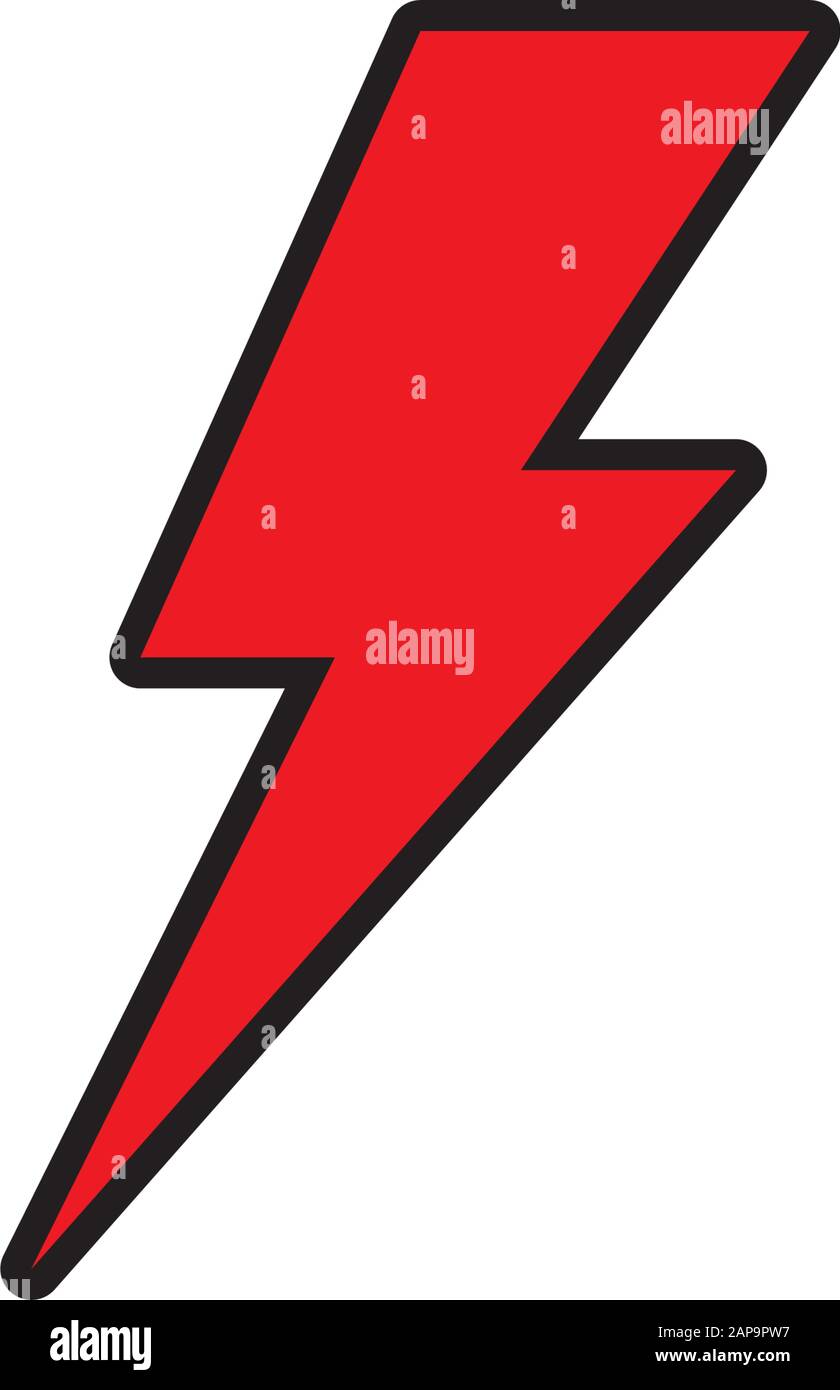 Lightning bolt flash thunderbolt icons vectors Stock Vector Image & Art ...