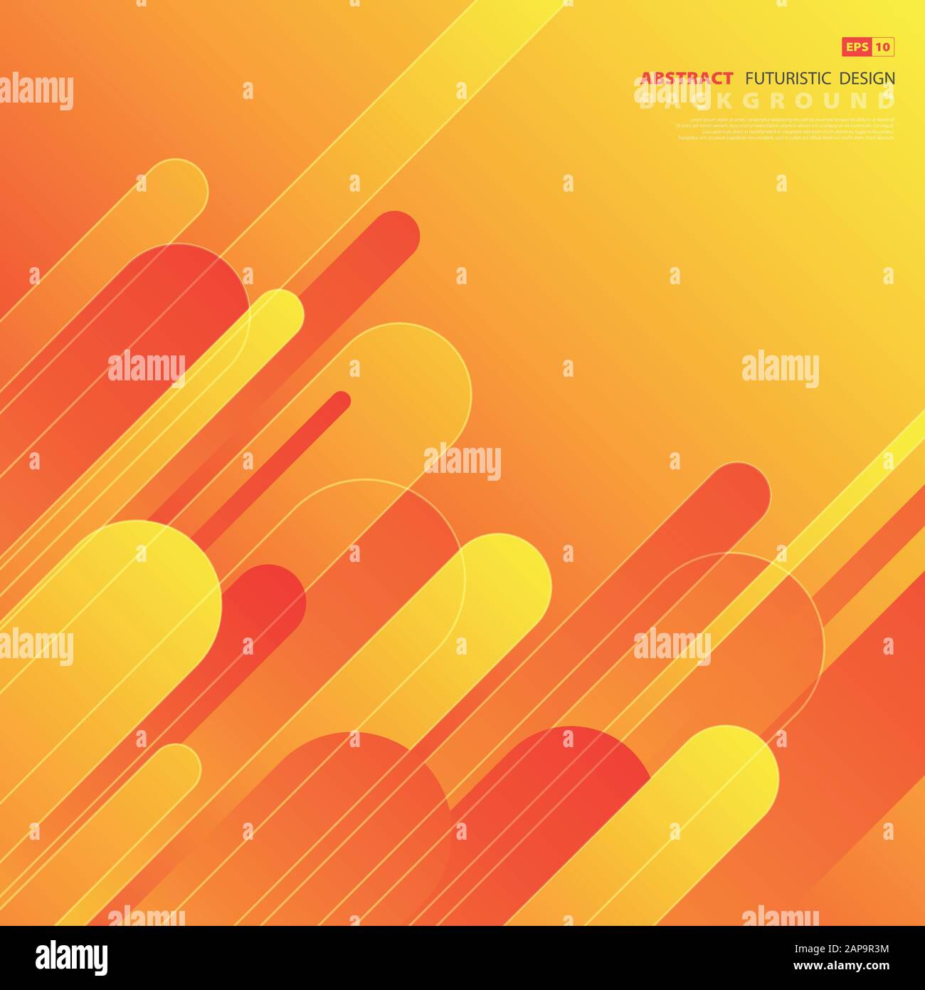 Orange Poster Design Background