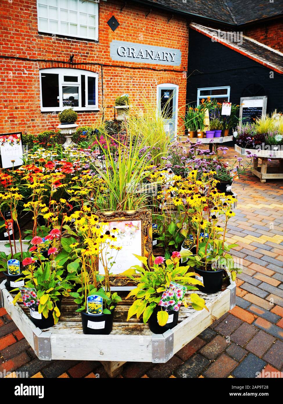 hatton shopping village courtyard warwickshire england uk Stock Photo ...