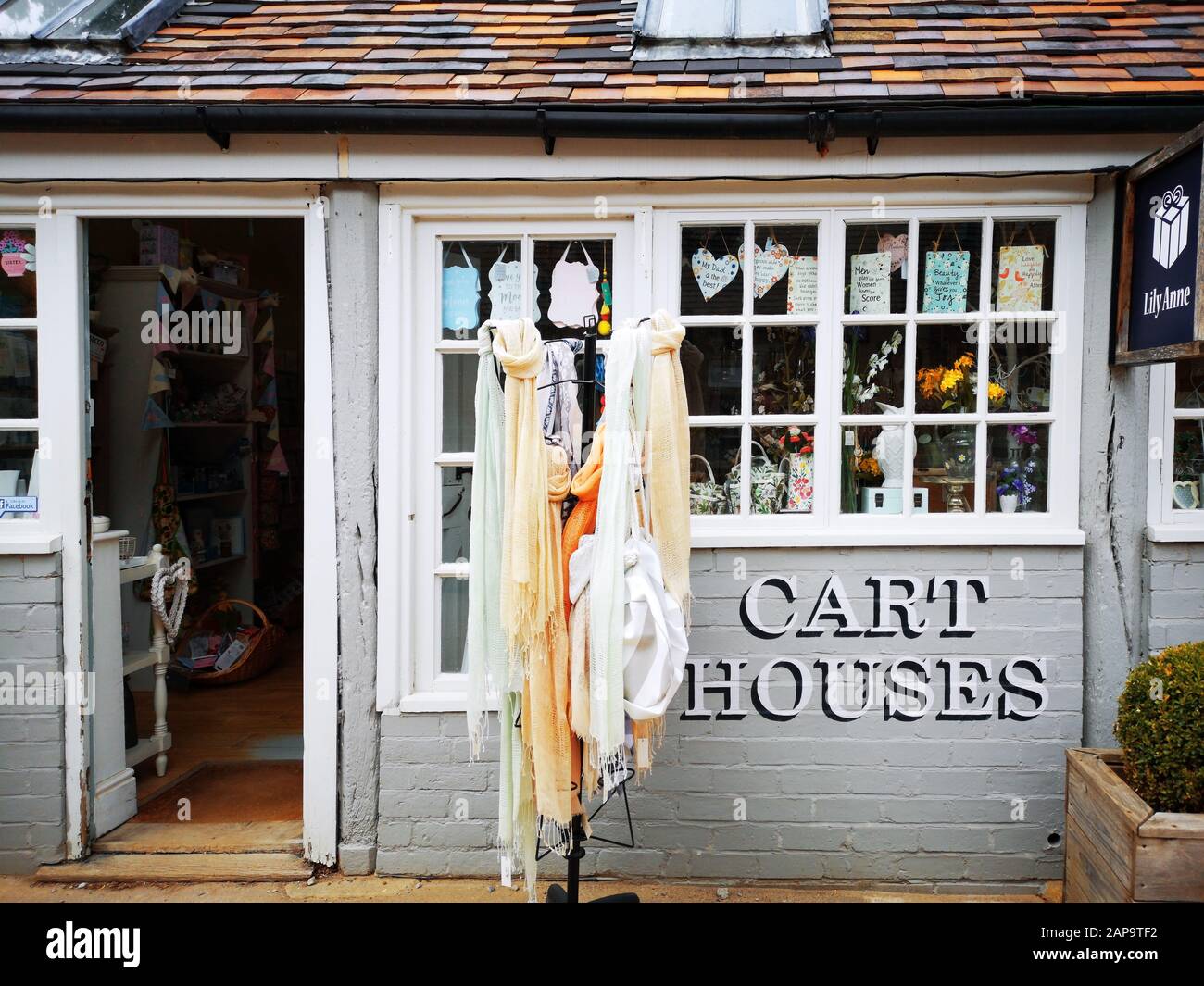 hatton shopping village courtyard warwickshire england uk Stock Photo ...