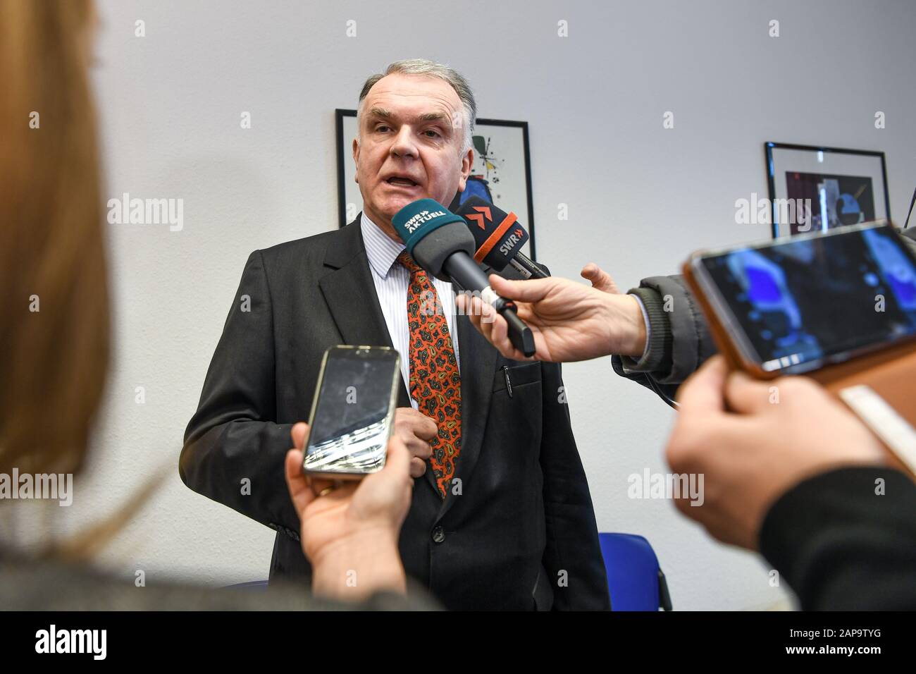 22 January 2020, Baden-Wuerttemberg, Sigmaringen: Albrecht Graf von ...