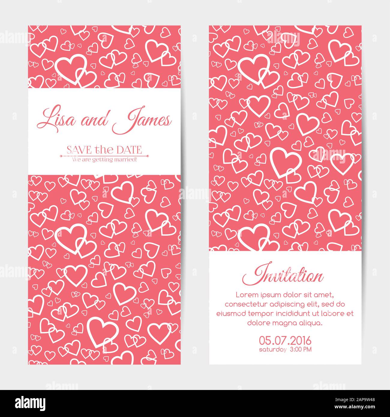 Names cards Stock Vector Images - Alamy