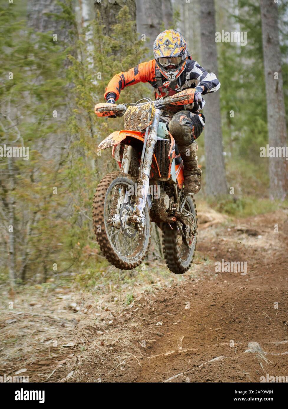 Motocross action hi-res stock photography and images - Alamy