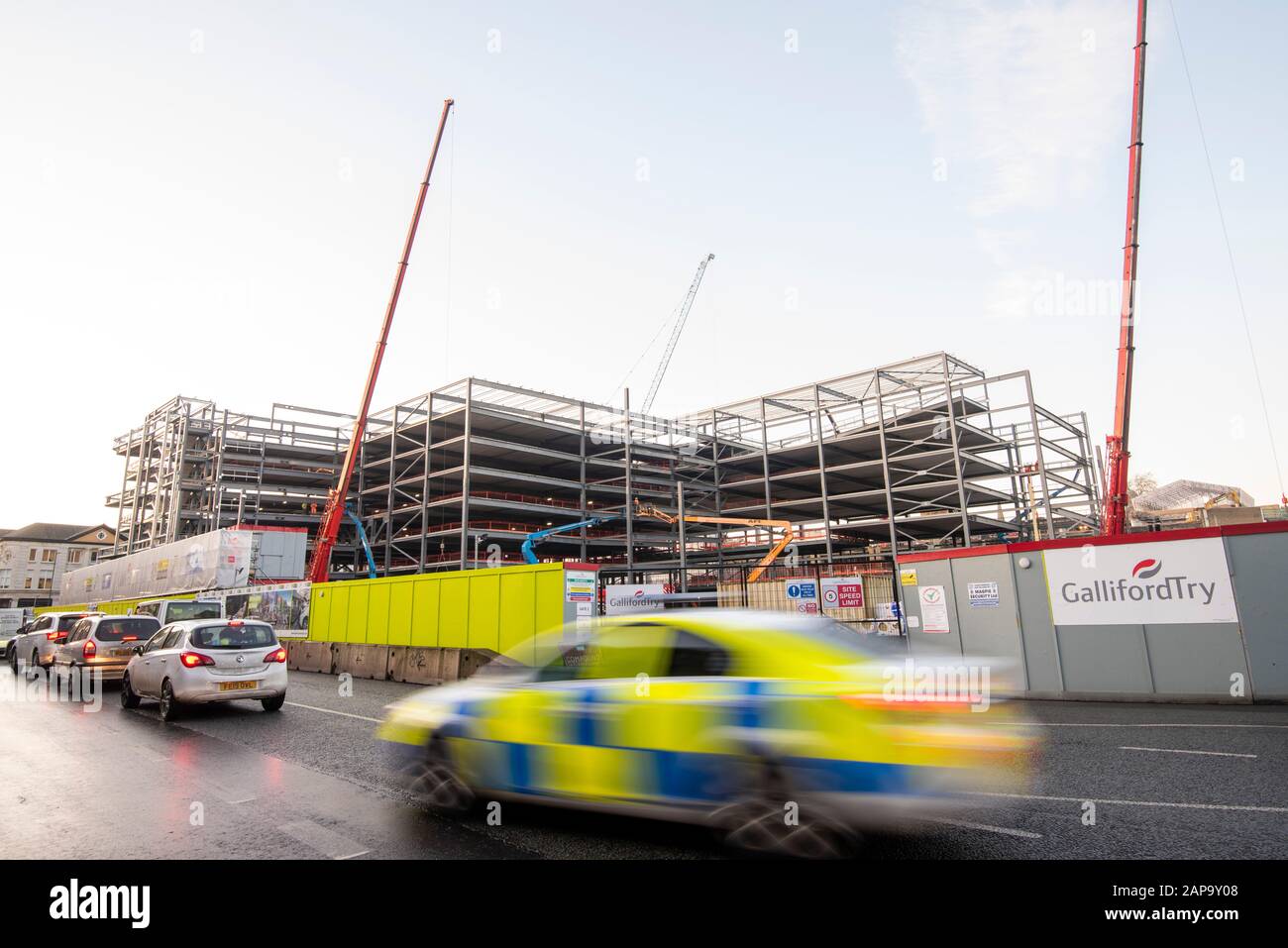 Nottingham police car hi-res stock photography and images - Alamy