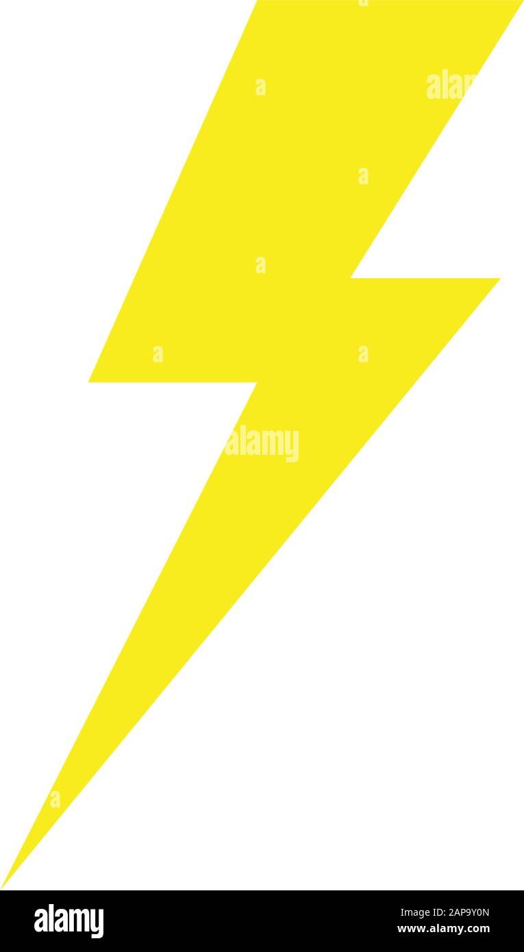 Lightning bolt flash thunderbolt icons vectors Stock Vector Image & Art ...