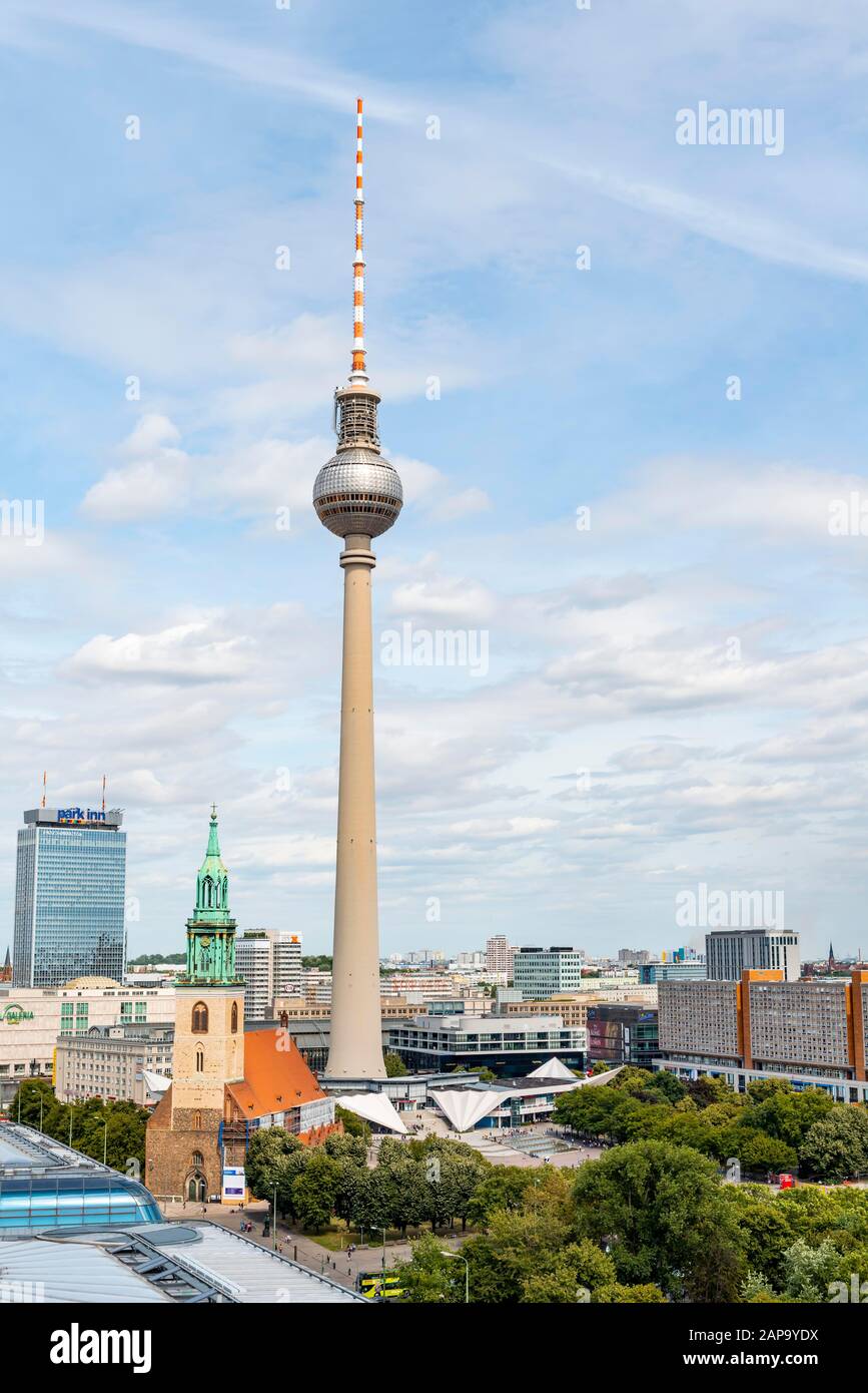 Berlin tower view hi-res stock photography and images - Alamy