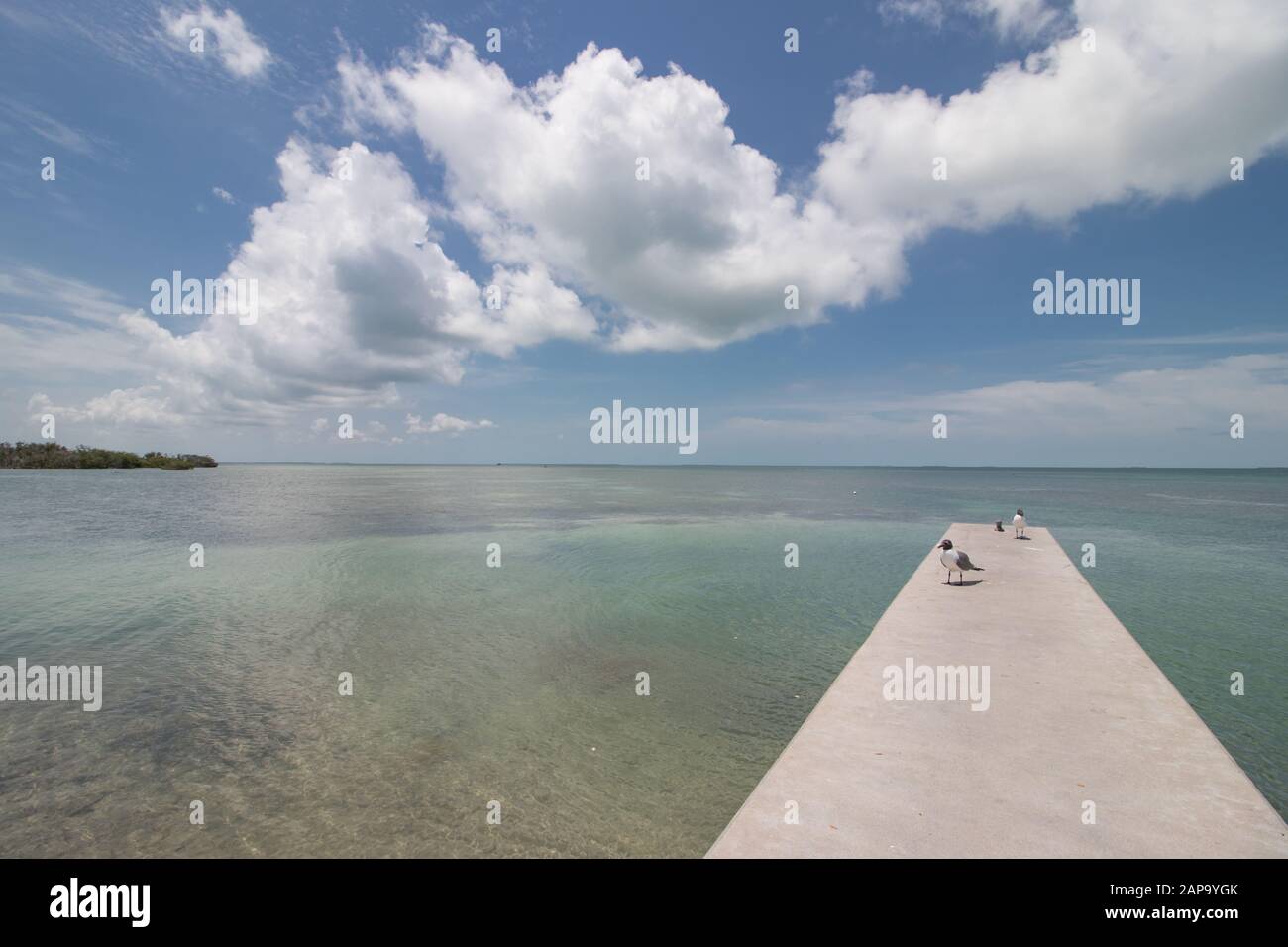 keys island florida, seven miles bridge Stock Photo - Alamy